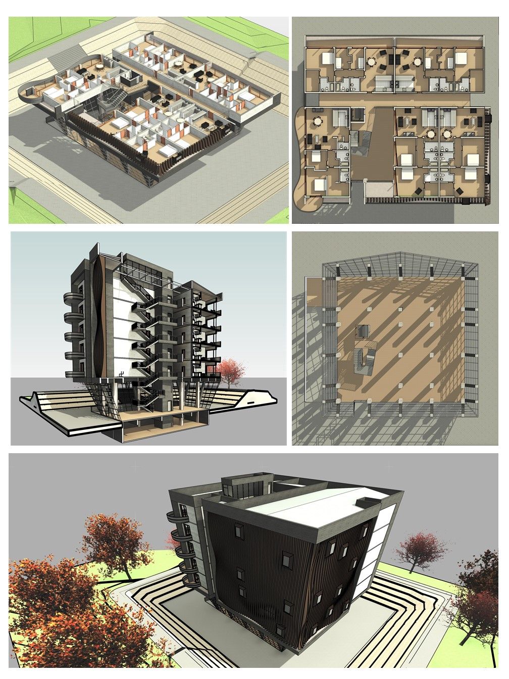 Mi proyecto del curso: Modelado de edificios paramétricos con Revit | Domestika